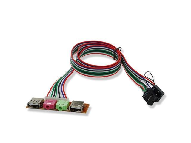 Click here for PC Computer USB Port Audio Headset Microphone Cabl... prices