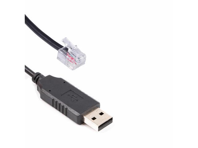 Click here for USB RS232 to RJ11 RJ12 6P6C Programming Cable for... prices