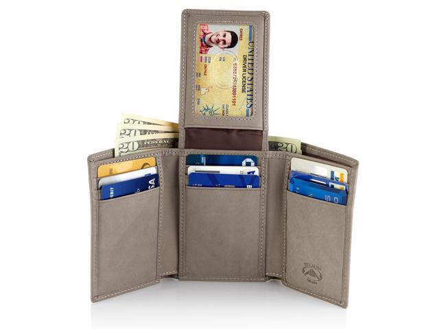 Click here for Stealth Mode Trifold Wallet - RFID Blocking Wallet... prices