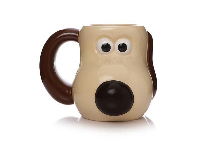Click here for Wallace and Gromit - Gromit Head Shaped Mug prices