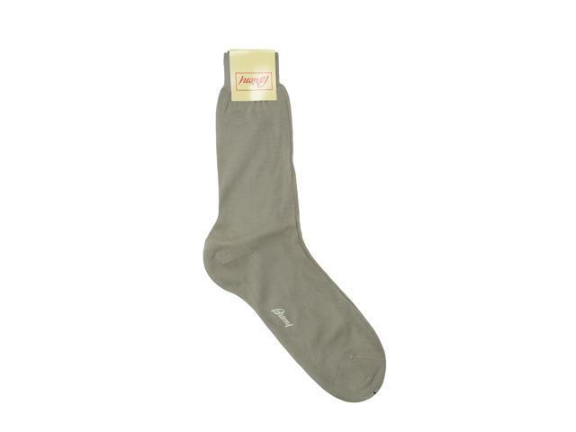 Click here for Brioni Mens Taupe 100 Cotton Socks Solid (11) prices