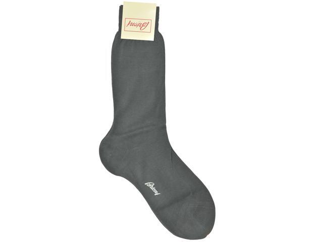 Click here for Brioni Mens 100 Cotton Slate Gray Socks (11) prices