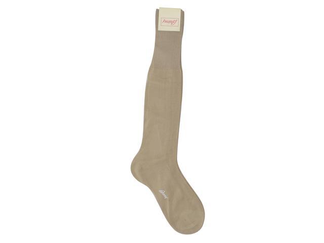 Click here for Brioni Mens Tan 100 Cotton Long Socks (11) prices