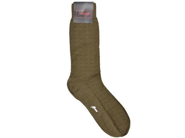 Click here for Brioni Mens Wool Blend Textured Knit Brown Socks (... prices