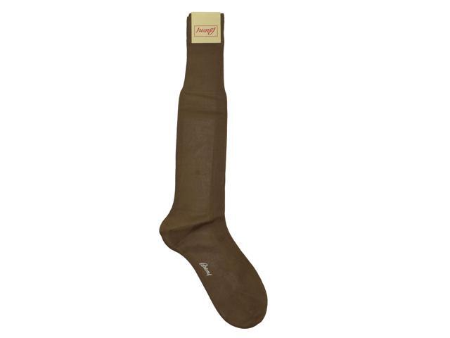 Click here for Brioni Mens 100 Cotton Brown Long Socks (11) prices