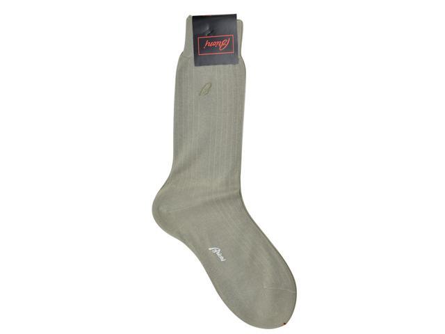 Click here for Brioni Mens 100 Cotton Oatmeal Checked Socks (12) prices