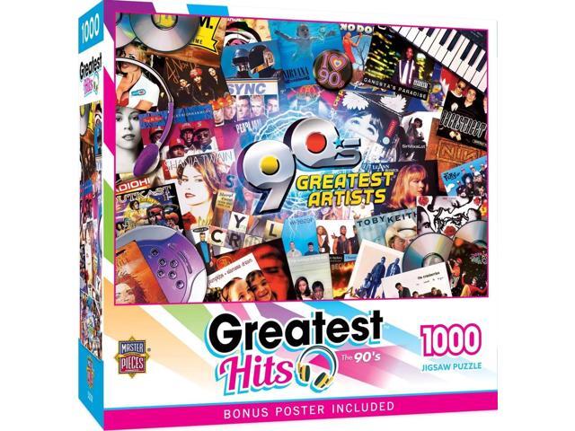 Click here for Masterpieces Greatest 90s Artists 1000 Pc Jigsaw P... prices