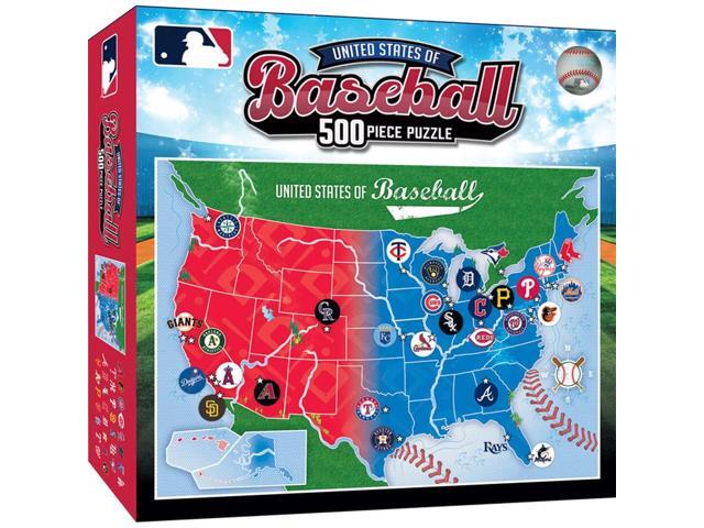 Click here for Masterpieces MLB League Map 500 Pc Jigsaw Puzzle F... prices