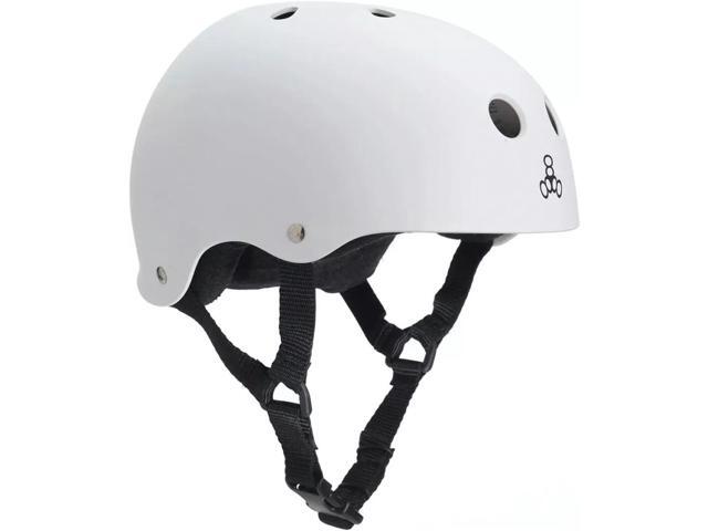 Click here for Triple Eight Brainsaver Sweatsaver Helmet  White M... prices