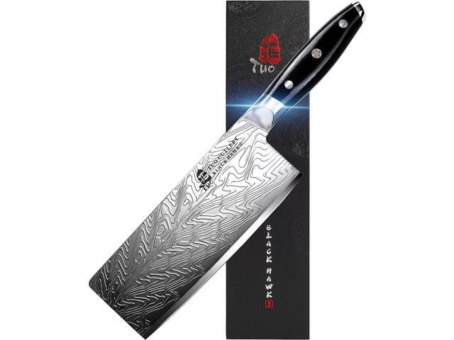 Click here for TUO Cutlery 7 Chinese Cleaver - Black Hawk-S Serie... prices