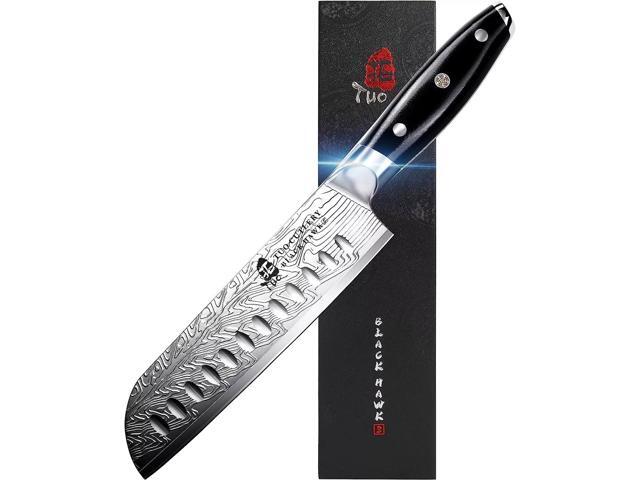 Click here for TUO Cutlery 7 Santoku Knife-Black Hawk-S Series  J... prices