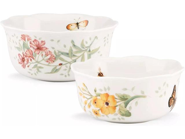 Click here for Lenox Butterfly Meadow Nesting Bowls  Set of 2 - w... prices