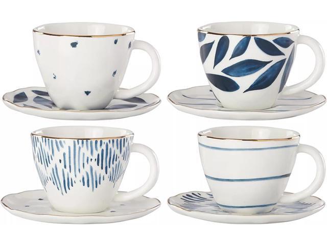 Click here for Lenox Blue Bay Espresso Cup & Saucers  Service for... prices