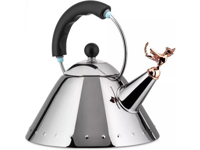 Click here for Alessi Stainless Steel Tea Rex Kettle  Prehistoric... prices