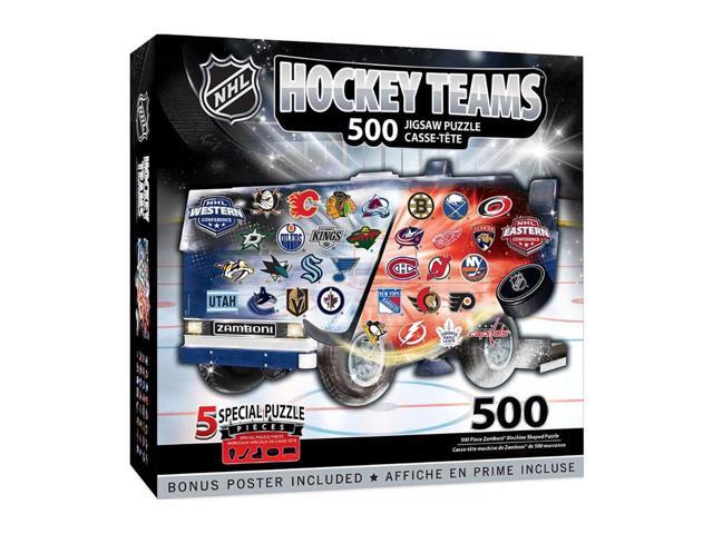 Click here for Masterpieces 500 Piece NHL Zamboni Shaped Jigsaw P... prices