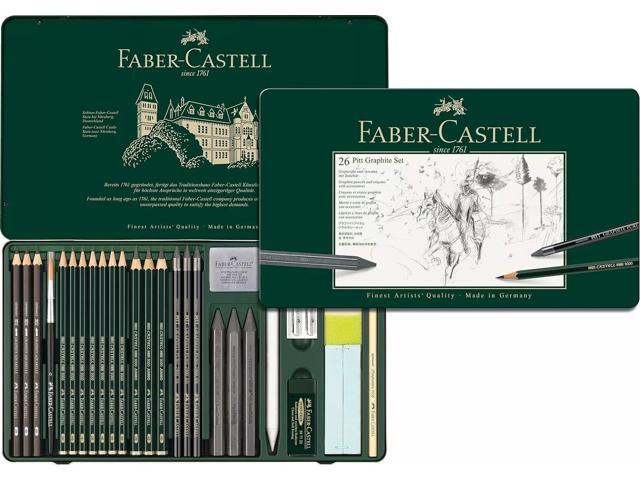 Click here for Faber-Castell Pitt Graphite Medium Metal Tin Set A... prices