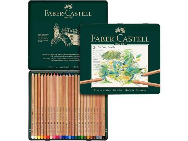 Click here for Faber-Castel FC112124 Pitt Pastel Pencils in A Met... prices