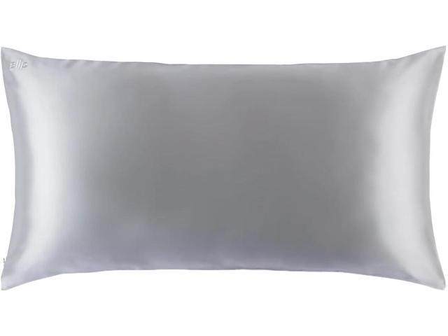 Slip 20 x 36 King Pure Silk Pillow Case - Anti-BedHead  Silver