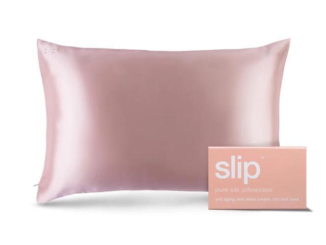 Slip 20 x 30 Queen Pure Silk Pillow Case  Soft & Durable - Pink