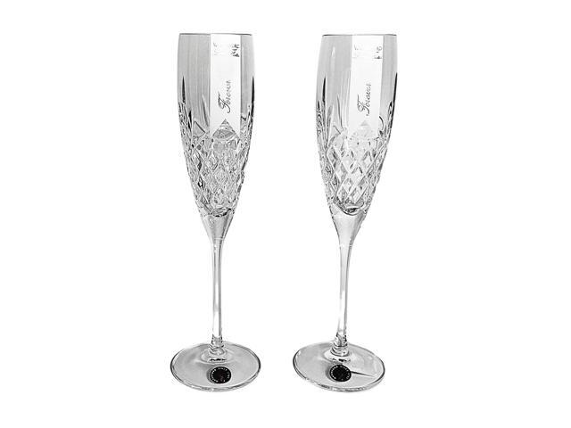 Click here for Waterford Set of 2 Classic Bridal Theme Crystal Lo... prices
