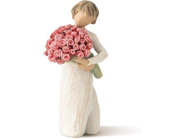 Click here for Willow Tree Abundance Angel So Much Love  Sculpted... prices