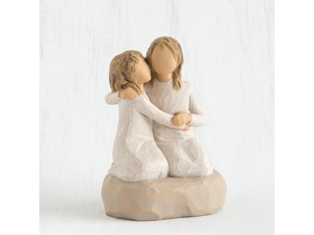 Click here for Willow Tree Sister Mine  Kneeling Next to Each Oth... prices