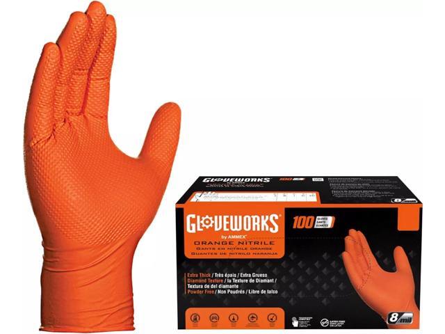 Click here for Gloveworks 100-Pack 8 Mil Nitrile Disposable Rubbe... prices
