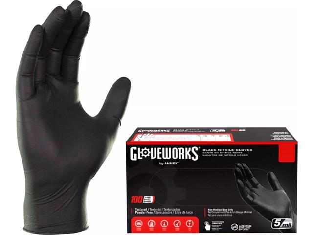 Click here for Gloveworks 100-Pack 5 Mil Nitrile Disposable Powde... prices