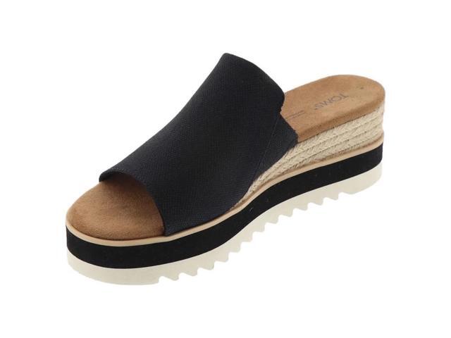 Click here for TOMS Womens Diana Mule Wedge Comfortable Regular S... prices