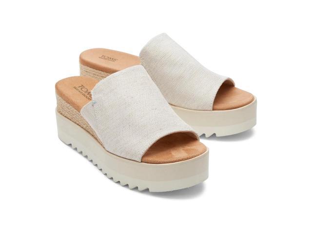 Click here for TOMS Womens Diana Mule Wedge Comfortable Regular S... prices