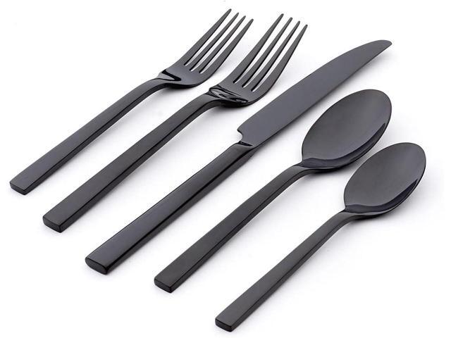 Click here for Oneida Chefs Table Black 20 Piece Everyday Flatwar... prices