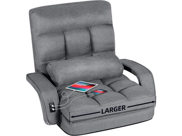 Click here for STHOUYN Comfy Floor Chair Bedroom 2 USB Charging P... prices