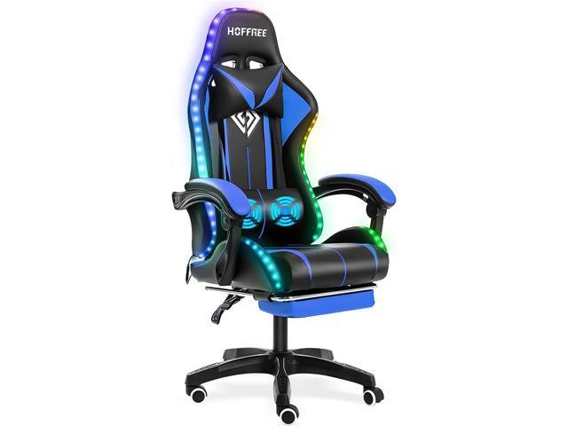 Click here for Gaming Chair with LED RGB Lights and Massage Ergon... prices
