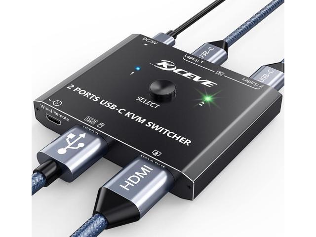 Click here for USB C KVM Switch 4K@60Hz MLEEDA USB C Switch for 2... prices
