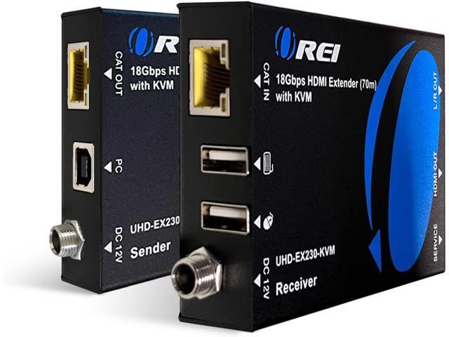 Click here for OREI KVM 4K HDMI Over Ethernet Extender Balun Over... prices