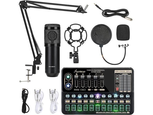 Click here for Asmuse Condenser Microphone Bundle BM-800 Streamin... prices