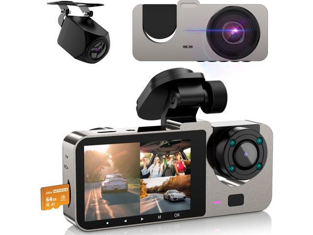 Click here for 3 Channel Dash Cam Front and Rear Inside  64GB Fre... prices