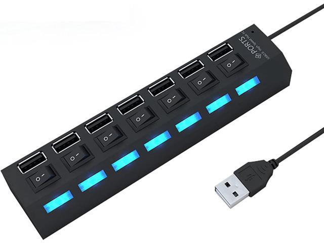 Click here for USB Splitter Multi Port USB 2.0 Hub  7 Port with I... prices