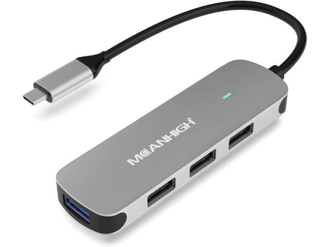 Click here for USB C Hub MEANHIGH 4 Port USB 3.0 Hub for Laptop U... prices