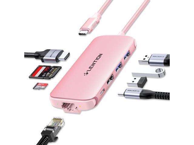 Click here for LENTION Ultra-Thin USB C Hub with Ethernet  4K HDM... prices