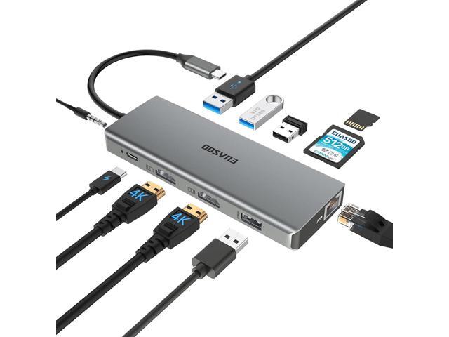 Click here for USB C Hub  Docking Station  EUASOO 11 in 1 Triple... prices