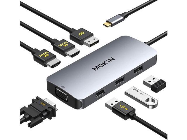 Click here for MOKiN USB C to Dual 4K HDMI Adapter USB C Dual Mon... prices
