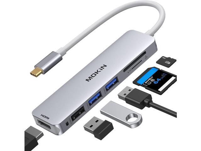 Click here for MOKiN 6 in 1 USB C Laptop Hub with 4K HDMI  SD/TF... prices