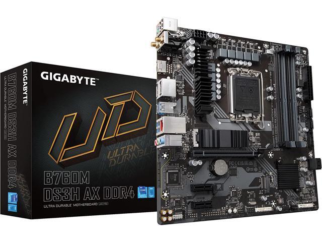 Click here for GIGABYTE B760M DS3H AX (LGA 1700/ Intel/ B760/ M-A... prices