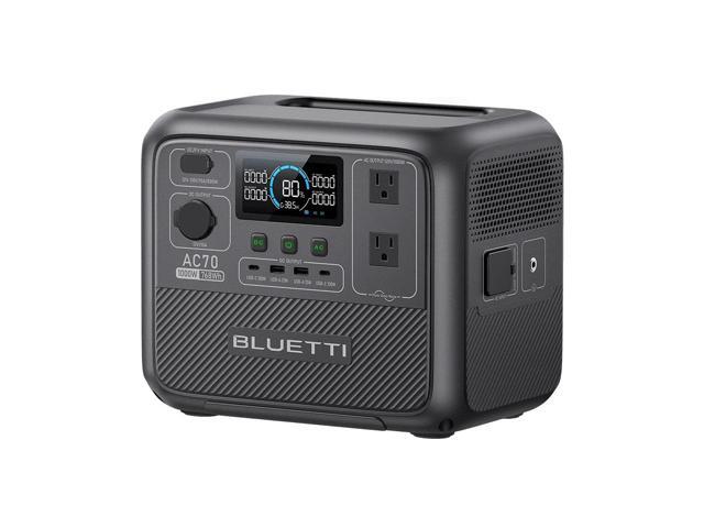 Click here for BLUETTI AC70 Portable Solar Generator  768Wh LiFeP... prices