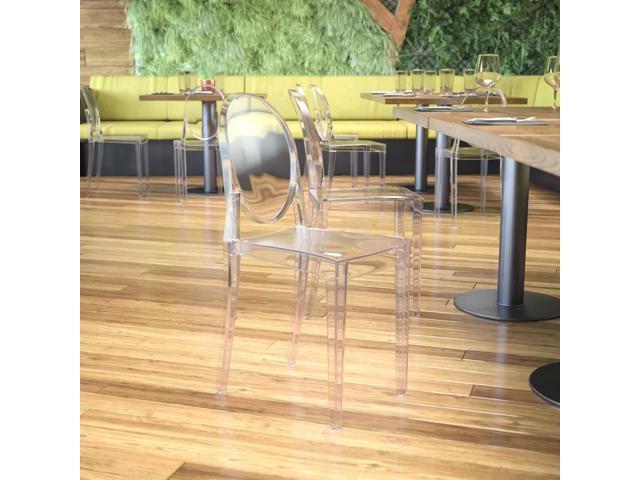 Click here for 4 Pack Cheryl Ghost Side Chair in Transparent Crys... prices