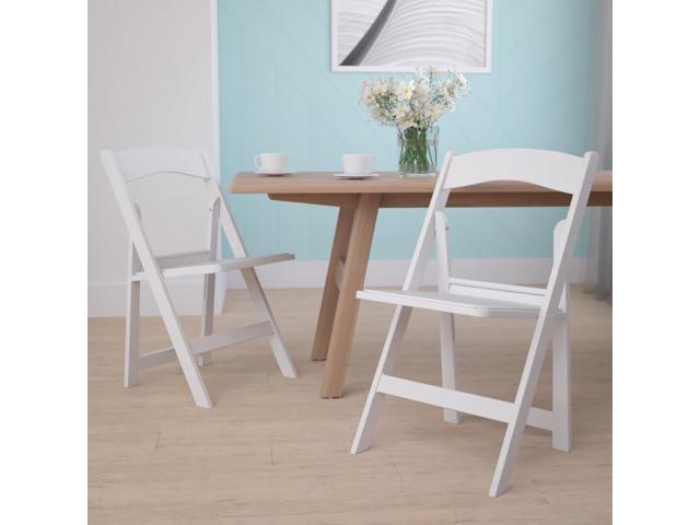 Click here for Hercules Folding Chair - White Resin - 2 Pack 1000... prices