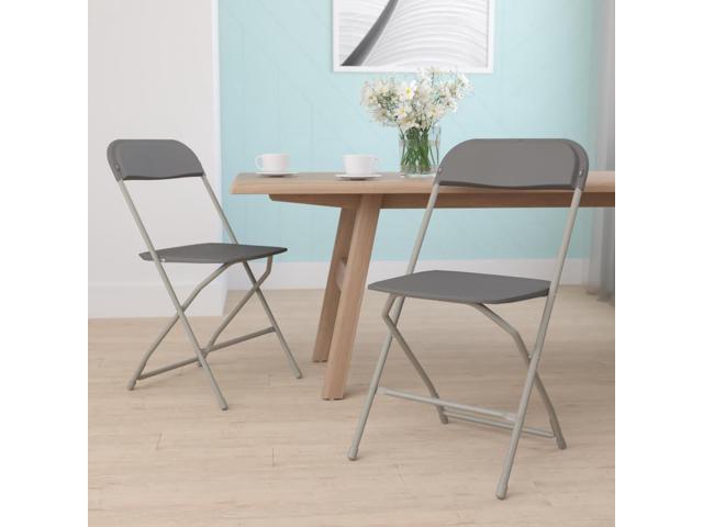 Click here for Hercules Series Plastic Folding Chair Grey - 2 Pac... prices