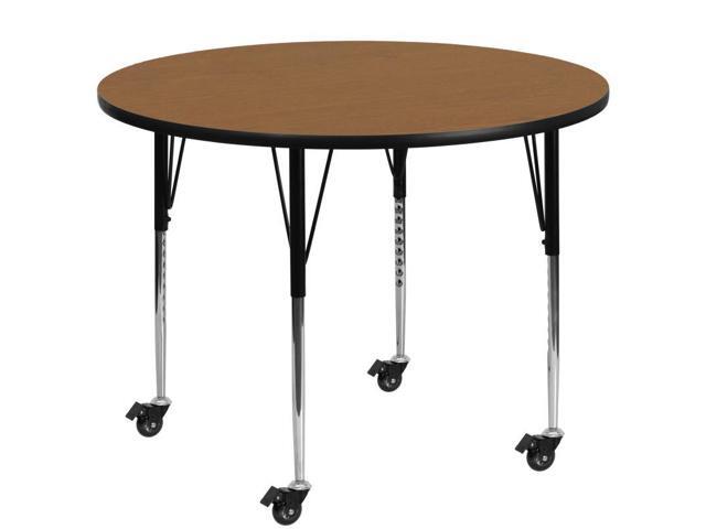 Click here for 48 RND Oak Activity Table prices