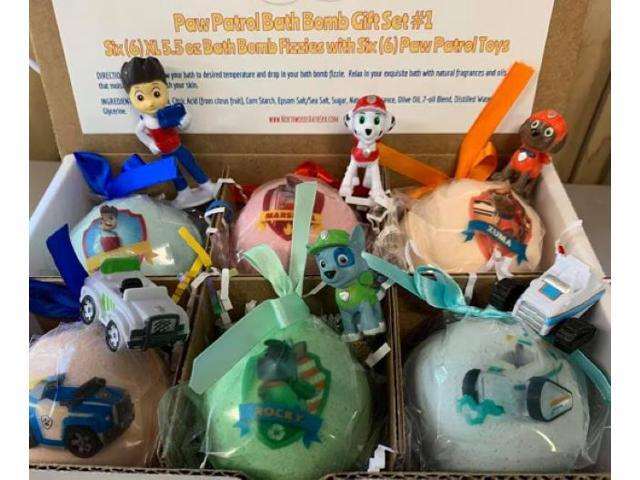 Click here for Bath Bomb Fizzies with Surprise: Paws Patrol Toys... prices